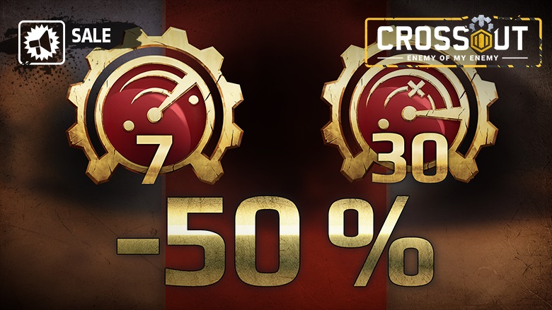 Premium subscription discount for 7 and 30 days! - News - Crossout